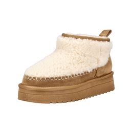 Ara Damen Stiefelette "Ara Stiefelette Veloursleder/Textil", Gr. 41, braun, Textil, Veloursleder, Schuhe