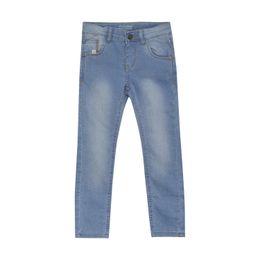 Minymo Jungen 5-Pocket-Jeans "5-Pocket-Jeans MIJeans", blau, Gr. 116, Obermaterial: 80% Baumwolle CO. 19% Polyester PES. 1% Elasthan EL., Jeans