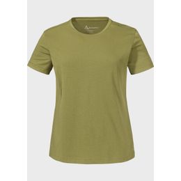 Sch&ouml;ffel SCH&Ouml;FFEL Damen Funktionsshirt "T Shirt Buchberg L", gr&uuml;n, Gr. 48, Oberstoff: 60% Baumwolle, 40% Polyester, Shirts