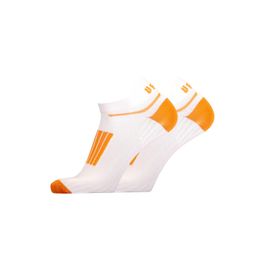 UphillSport Herren Füßlinge "FRONT LOW 2er Pack", Gr. 43, orange, 60% Polypropylen, 37% Polyamid, 3% Elasthan, mehrfarbig, unifarben, Socken, mit