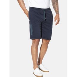 Jan Vanderstorm Herren Sweatbermudas "Sweatbermuda ANDERTAN", blau, Gr. L, Obermaterial: 100% Baumwolle CO., Hosen