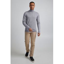 Casual Friday Herren Strickfleece-Pullover "Strickpullover CFKonrad", grau, Gr. S, Obermaterial: 50% Wolle WO. 50% Polyacryl PAN., Pullover