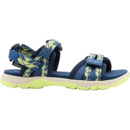 Jack Wolfskin M&auml;dchen Sandale "2 IN 1 SANDAL K", Gr. 32, blau, Synthetik, Textil, Schuhe