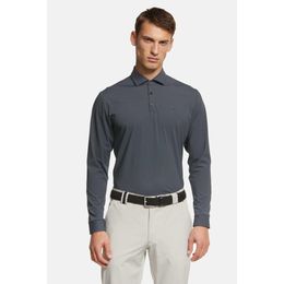 MEYER Herren T-Shirt "Bryson", grau, Gr. L, unifarben, 90% Polyamid, 10% Elasthan, Shirts, High Performance, aus der Golf Serie