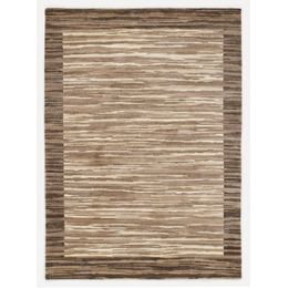 Orientteppich, B:170cm H:6mm L:240cm, beige, OCI DIE TEPPICHMARKE, Viskose, Wolle, Teppiche, "AWARD Nami", handgekn&uuml;pft, echter Nepal Teppich,