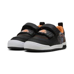 Puma Kinder Sneaker "Puma x HOT WHEELS MONSTER TRUCKS Multiflex 2 Sneakers Kinder", Gr. 25, orange, Obermaterial: Textil, Synthetik; Futter: Textil;