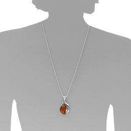 OSTSEE-SCHMUCK Damen Kette mit Anh&auml;nger "OSTSEE-SCHMUCK Kette mit Anh&auml;nger Janne Kette mit Anh&auml;nger Janne", 50cm, Silber 925 (Sterlingsilber), L: 45,