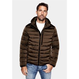 NEW CANADIAN Herren Steppjacke, braun, Gr. 50, unifarben, 100% Polyamid, Jacken, mit vielen Taschen