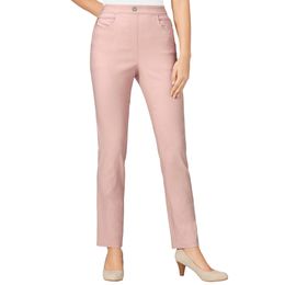 Classic Basics Damen Webhose, rosa, Gr. 42, unifarben, 72% Viskose, 25% Polyamid, 3% Elasthan, Hosen