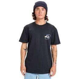 Quiksilver Herren T-Shirt "Ev Waves Festival", schwarz, Gr. L, 70% Baumwolle, 30% Baumwolle, Shirts