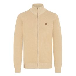 INDICODE Herren Strickjacke "Strickjacke IDAndy", braun, Gr. XXL, Obermaterial: 75% Baumwolle CO (CMIA). 25% Polyacryl PAN., Strickjacken