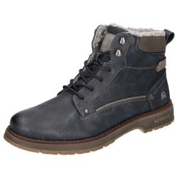 Lerros Herren Winterboots, Gr. 41, blau, Lederimitat, used, Schuhe, Casual Boots, Winterboots mit Warmfutter