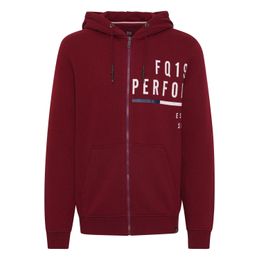 FQ1924 Herren Kapuzensweatjacke "Kapuzensweatjacke FQAlbert", rot, Gr. L, Obermaterial: 100% Baumwolle CO., Sweatjacken