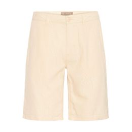 Blend Herren Shorts "Shorts BHBILLY Shorts", beige, Gr. L, Obermaterial: 55% Leinen LI. 45% Viskose CV., Hosen