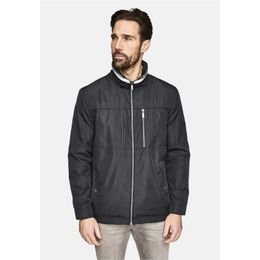 Cabano Herren Outdoorjacke "Ultralight", schwarz, Gr. 54, unifarben, 100% Polyester, Jacken, mit verstellbaren &Auml;rmelabschl&uuml;ssen
