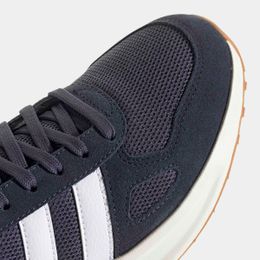 Herren Sneaker "RUN 84", adidas Sportswear, Gr. 42, blau, Leder, Synthetik, Textil, Schuhe, inspiriert vom Design des adidas LA Trainer