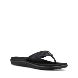 Teva Damen Sandale "W VOYA FLIP", Gr. 37, schwarz, Textil, Schuhe