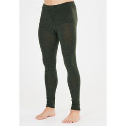 WHISTLER Damen Thermohose "Cerro", gr&uuml;n, Gr. M, unifarben, 85% Wolle, 15% Lyocell, Hosen, aus hochwertiger Merinowolle und Lyocell