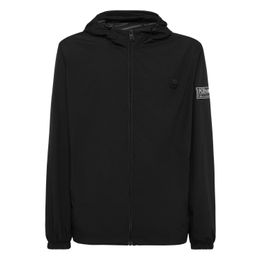 Plein Sport Herren Windbreaker "Windbreaker", schwarz, Gr. 4XL, Obermaterial: 100% Polyester; Futter: 100% Polyester, Jacken