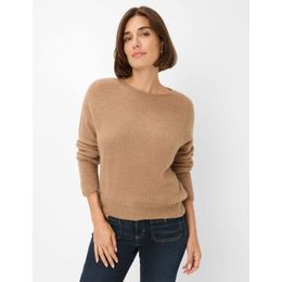 Brax Damen Strickpullover "Style LISA", braun, Gr. 36, Strick, 44% Polyamid, 28% Alpaka, 28% Wolle, Pullover