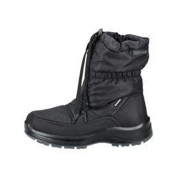 Josef Seibel Damen Snowboots "Josef Seibel Stiefel Lederimitat/Textil", Gr. 38, schwarz, Lederimitat, Textil, Schuhe
