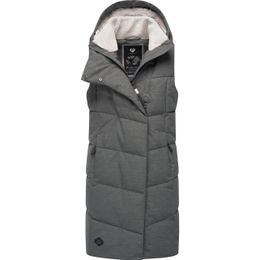 Ragwear Damen Steppweste "Pavla Vest", grau, Gr. XL, Au&szlig;enmaterial: 100% Polyester. Innenfutter: 100% Polyester. Wattierung: 100% Polyester, Westen,