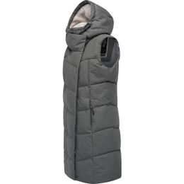 Ragwear Damen Steppweste "Pavla Vest", grau, Gr. XXXL, Au&szlig;enmaterial: 100% Polyester. Innenfutter: 100% Polyester. Wattierung: 100% Polyester,