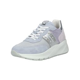 Nero Giardini Damen Sneaker "Nero Giardini Sneaker Leder/Textil", Gr. 37, blau, Leder, Textil, Schuhe
