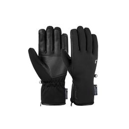 Reusch Damen Skihandschuhe "TIFFANY R-TEX XT", schwarz, Gr. 7, mehrfarbig, 88% Polyamid, 8% Ziegenleder, 4% Elasthan, Handschuhe, mit innovativer