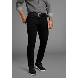 H.I.S. H.I.S Herren Straight-Jeans "NEW DALE", schwarz, Gr. 31, leichte Abriebeffekte, Denim/Jeans, Obermaterial: 99% Baumwolle, 1% Elasthan, Jeans, gerades