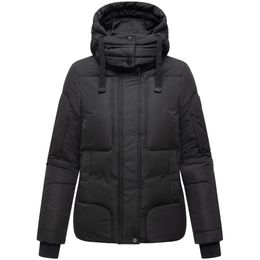 Navahoo Damen Steppjacke "Zauberlicht 14", schwarz, Gr. XXL, Obermaterial: 100% Polyester. Innenfutter: 100% Polyester. Wattierung: 100% Polyester.