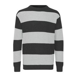 !Solid SOLID Herren Strickfleece-Pullover "Strickpullover SDSergio", grau, Gr. XXL, Obermaterial: 100% Baumwolle CO recyc.., Pullover