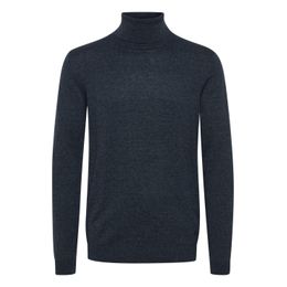 11 Project Herren Strickfleece-Pullover "Strickpullover PRIngbert", blau, Gr. XXL, Obermaterial: 50% Baumwolle CO. 50% Polyacryl PAN., Pullover
