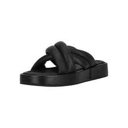 Clarks Damen Sandale "Alda Glide", Gr. 41, schwarz, Gummi, Schuhe, mit Contour Cushion-Fu&szlig;bett