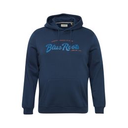 Blend Herren Sweatjacke "Sweatjacke BHBSweatshirt", blau, Gr. 6XL, Obermaterial: 55% Polyester PES. 45% Baumwolle CO., Sweatjacken