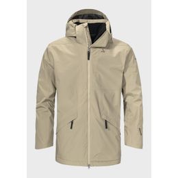 Schöffel SCHÖFFEL Herren Langjacke "Urban Ins Parka Style Malkay MNS", braun, Gr. 52, Oberstoff: Aussenseite: 100% Polyester; (Membran: Thermoplastisches