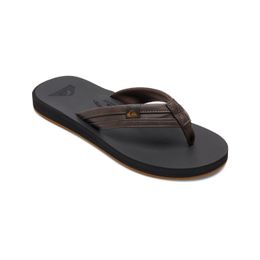 Quiksilver Herren Sandale "Carver Squish", Gr. 8, braun, Obermaterial: Synthetikmaterial / Futter: Textil / Au&szlig;ensohle: Gummi., Schuhe
