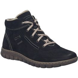 Josef Seibel Damen Stiefelette "Steffi 53, schwarz-kombi", Gr. 42, schwarz, Obermaterial: 100% Rindsleder Leather cow., Schuhe