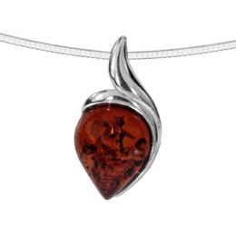 OSTSEE-SCHMUCK Damen Halsreif "OSTSEE-SCHMUCK Halsreif mit Anh&auml;nger Gleiter-Maren", 42cm, Silber 925 (Sterlingsilber), L: 42, silber, Silber 925