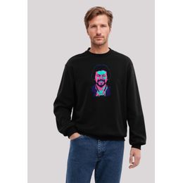 F4NT4STIC Herren Sweatshirt "TV Times Jeremy Beadle 1982 Pop Art", schwarz, Gr. XXL, Obermaterial: 80% Baumwolle, 20% Polyester, Sweatshirts, Premium