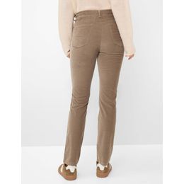 Damen 5-Pocket-Hose "Style LAURA NEW"taupe, Gr. 23, RAPHAELA BY Brax, Web, 67% Baumwolle, 31% Viskose, 2% Elasthan, Hosen