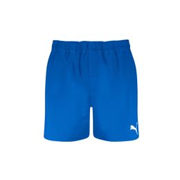 Puma Herren Badeshorts, blau, Gr. XXL, unifarben, Web, Obermaterial: 100% Polyester, Badehosen, mit zeitlosem Design