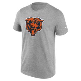Fanatics Damen T-Shirt "Fanatics T-Shirt Chicago Bears Primary Logo Graphic", grau, Gr. M, 100% Baumwolle, Shirts