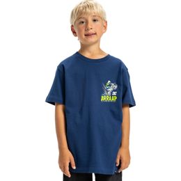 DC Shoes Jungen T-Shirt "DCp", blau, Gr. 8, 75% Baumwolle, 25% Baumwolle, Shirts