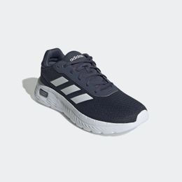 Herren Walkingschuh "CLOUDFOAM COMFY", adidas Sportswear, Gr. 43, blau, Synthetik, Textil, Schuhe