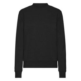 oxmo Damen Longpullover "Sweater OXMILLE"schwarz, Gr. S, Obermaterial: 55% Polyester PES. 45% Baumwolle CO., Pullover