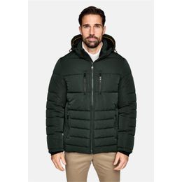 NEW CANADIAN Herren Outdoorjacke "dry iQ", gr&uuml;n, Gr. 58, unifarben, 100% Polyester, Jacken, mit Fleece-Einsatz am Innenkragen
