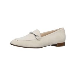Högl HÖGL Damen Slipper "Högl Slipper Veloursleder", Gr. 36, beige, Veloursleder, Schuhe