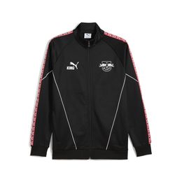 Puma Herren Sweatjacke "RB Leipzig KING Anthem Jacke Herren", schwarz, Gr. S, Obermaterial: 37% Baumwolle, 63% Polyester; Taschenfutter: 100%