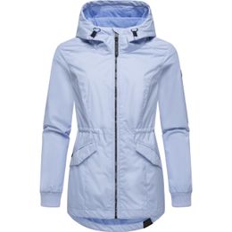 Ragwear Damen Outdoorjacke "Dowey A", blau, Gr. XXL, Außenmaterial: 100% Polyester, Innenfutter: 100% Polyester, Jacken, Wasser- und winddichte Damen
